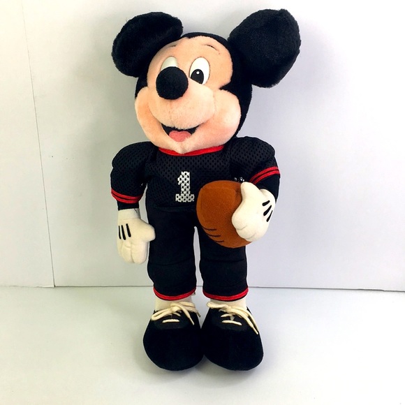 Walt Disney | Toys | Vintage Mickey Mouse Football Player 3 H | Poshmark